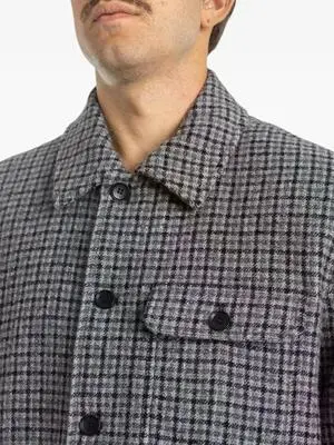 Moncler Check-pattern Shirt Jacket