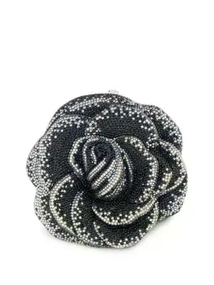 Judith Leiber Rose Magic Crystal-embellished Rose-shaped Mini Bag