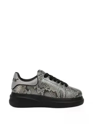 Philipp Plein Low Top Sneakers Roccia Python Print