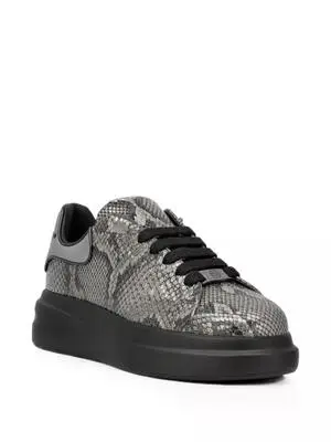 Philipp Plein Low Top Sneakers Roccia Python Print