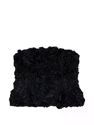 Maje Floral-applique Strapless Top