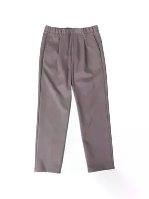 Herno Pleated Elasticated-waistband Trousers - Neutrals