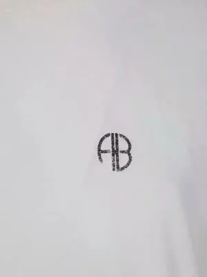 ANINE BING Wagner Logo-print T-shirt
