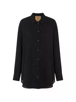 UMA WANG Jacquard-patterned Long-sleeve Shirt