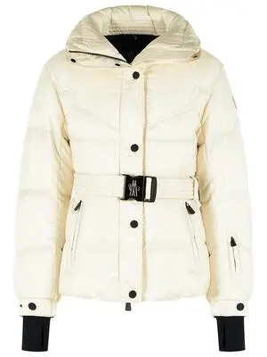 Moncler Karshi' Insulating Ski Jacket In Polyester - White