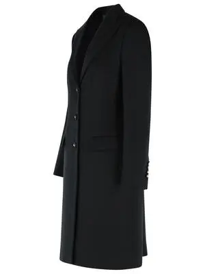 Dolce & Gabbana Single-breasted Wool Coat