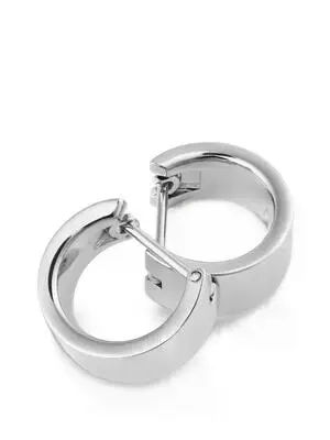 DANIEL WELLINGTON Line Chunky-hoop Earrings - Silver