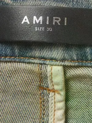 Amiri Distressed-effect Skinny Jeans