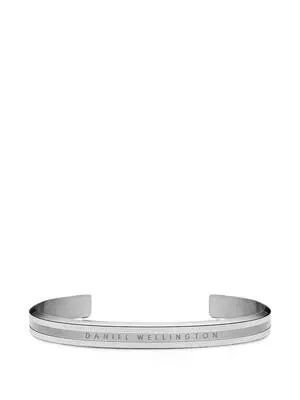 DANIEL WELLINGTON Elan Logo-engraved Cuff Bracelet - Silver