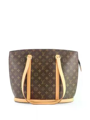 LOUIS VUITTON Babylone Handbag Monogram Canvas Tote Bag