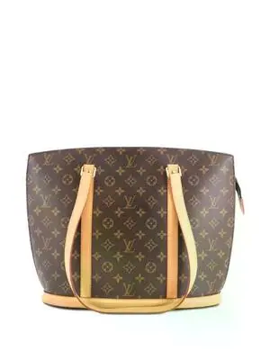 LOUIS VUITTON Babylone Handbag Monogram Canvas Tote Bag