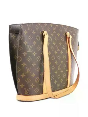 LOUIS VUITTON Babylone Handbag Monogram Canvas Tote Bag