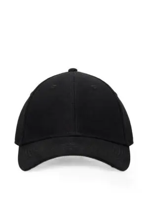 Palm Angels Logo-embroidered Baseball Cap - Black