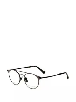 John Varvatos Round-frame Glasses - Grey
