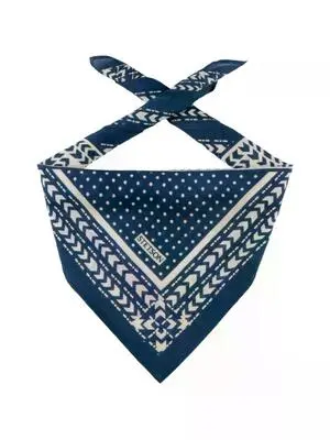 Stetson Geometric Polka-dot Scarf