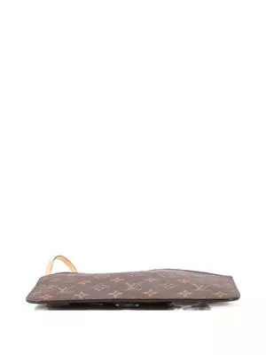 LOUIS VUITTON Neverfull Pochette Monogram Canvas Large Pouch