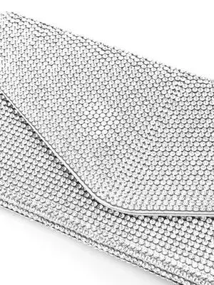 Judith Leiber Crystal Envelope Embellished Clutch Bag
