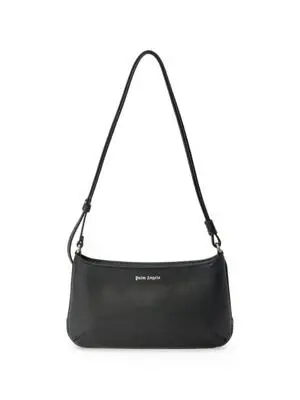 Palm Angels Giorgina Leather Shoulder Bag - Black
