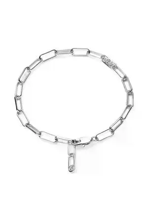MARIA BLACK Cove Paperclip-chain Bracelet - Silver