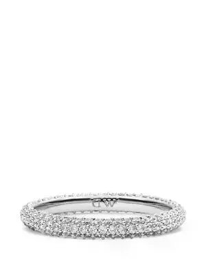DANIEL WELLINGTON Pavé Crystal-embellished Ring - Silver