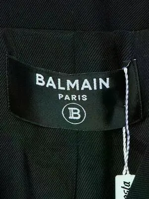 Balmain Double-breasted Gabardine Blazer
