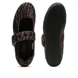 PUMA Ballet Dress-up 'tiger-print Rich Cocoa - Rich Cocoa/black