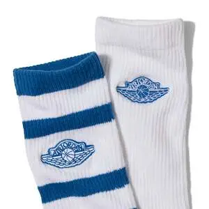 JORDAN Everyday Elevated Mid Calf Socks 'true Blue White