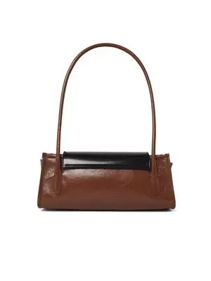 Marni Trunkette' And Black Leather Bag