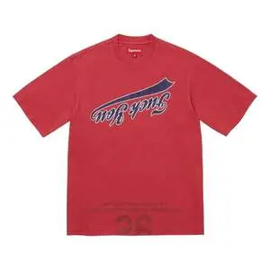 Supreme Fw26 Cracked Flipped S/s T-shirt - Red