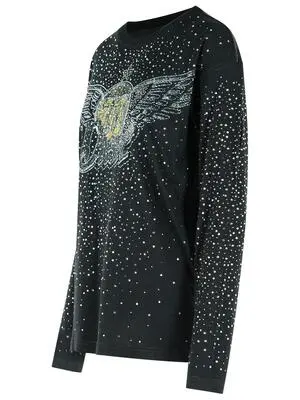 DIESEL® Long Sleeve T-shirt In Cotton
