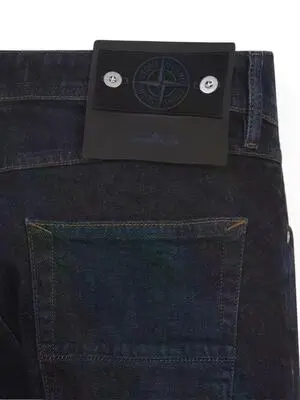 Stone Island J100007 Stretch Indigo Denim-rinsed Jeans