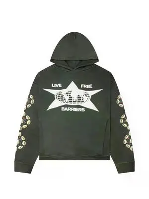 BARRIERS Graphic-print Hoodie