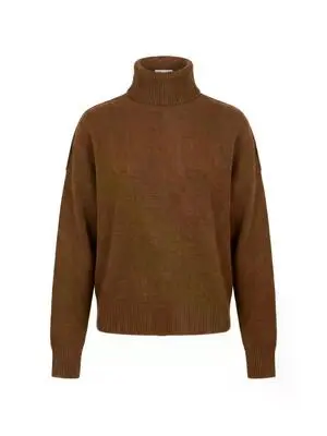 NICHOLAS Drop-shoulders Sweater - Brown