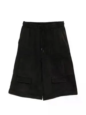 JUUN.J Drawstring Cargo Shorts - Black