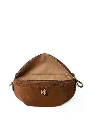 Ralph Lauren Perforated Suede Belt Bag