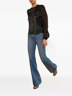 Ulla Johnson Odette Silk Blouse - Black