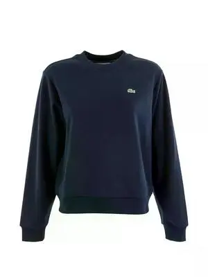 Lacoste Logo-patch Sweater - Blue