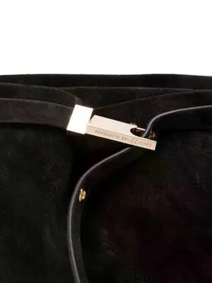 Benedetta Bruzziches Lauren Buckle-fastening Suede Shoulder Bag