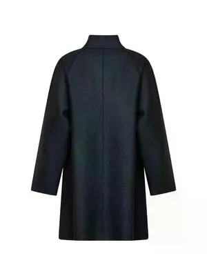 Harris Wharf London High-neck Raglan-sleeve Coat