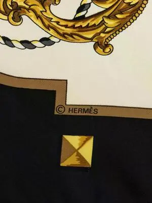 Hermès 1998-2002 Les Cles Silk Scarf 90 Scarves