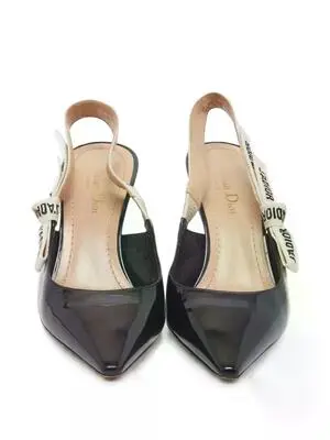 Dior J'adior Patent Leather Slingback Pumps