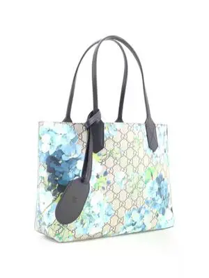 Gucci Reversible Blooms Gg Print Leather Small Tote Bag