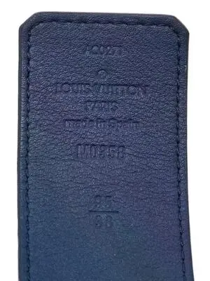LOUIS VUITTON 2021 Initiales Logo-plaque Belt