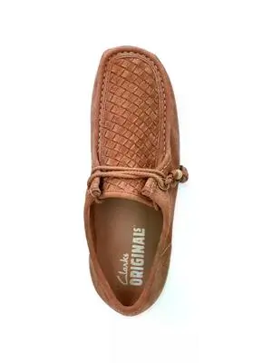 Clarks Wallabee Woven Loafers