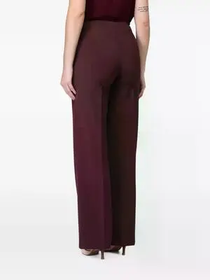 HANITA Pressed-crease Straight-leg Trousers