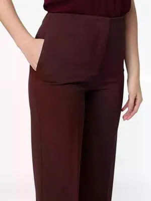 HANITA Pressed-crease Straight-leg Trousers