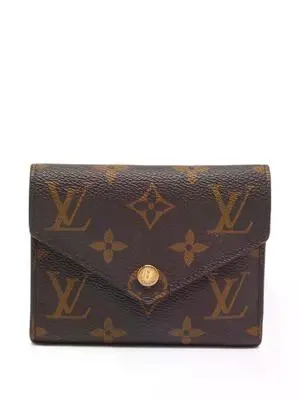 LOUIS VUITTON Victorine Monogram Wallet - Brown