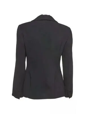 ARMANI Single-breasted Wool Blazer