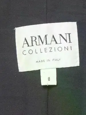 ARMANI Single-breasted Wool Blazer