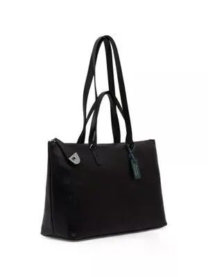 COCCINELLE Grained Tote Bag - Black